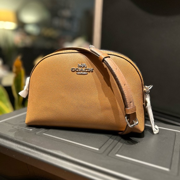 Coach | Bags | Coach Leather Madi Crossbody Bag In Tan Nwt 328 | Poshmark